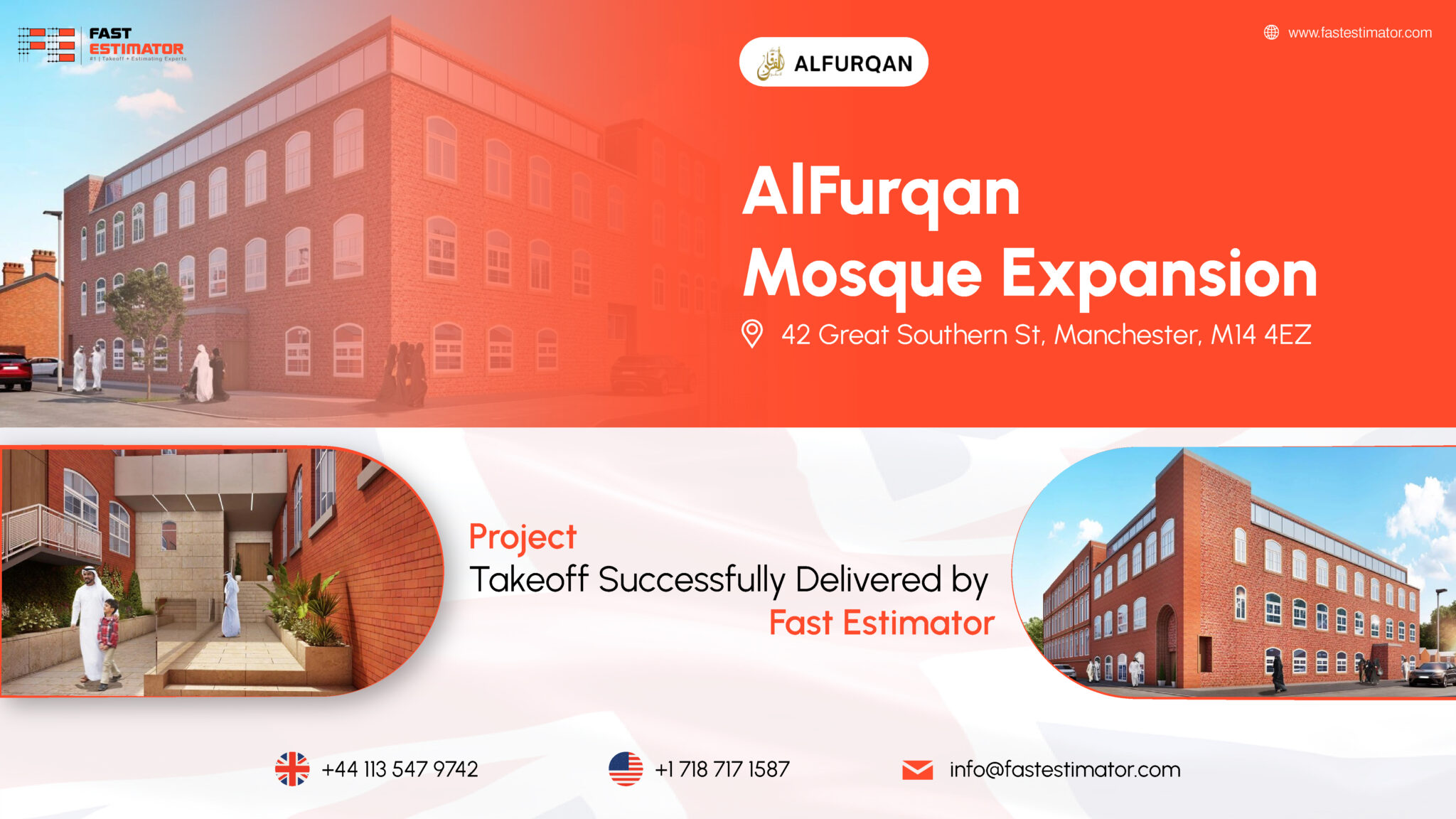 Al-Furqan Mosque Expansion Estimate | Fast Estimator